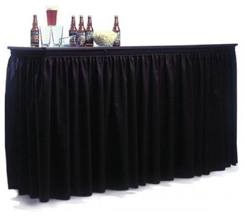 Black Skirted Bar - Hall's Rental