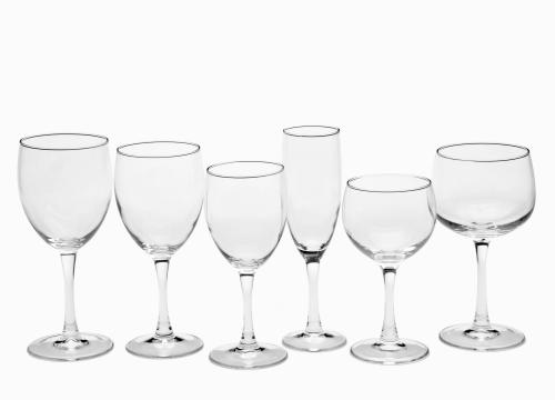 Excalibur Glassware - Hall's Rental