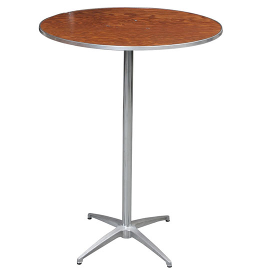 Wood Top Highboys - Hall's Rental