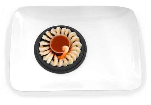 White Rectangular Platter Halls Rental 0490