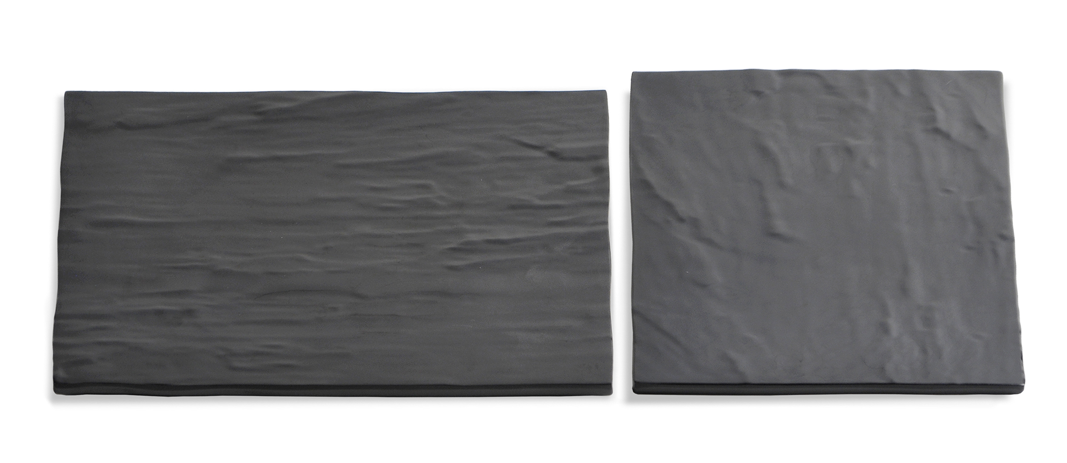 Black Slate Melamine Platters - Hall's Rental