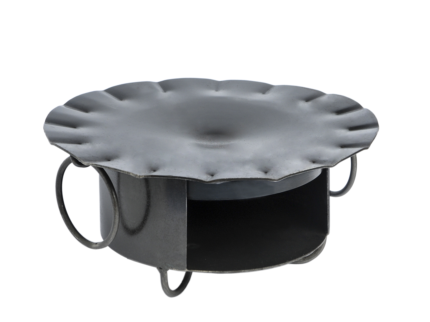 Metal Round Grill Plate - Hall's Rental