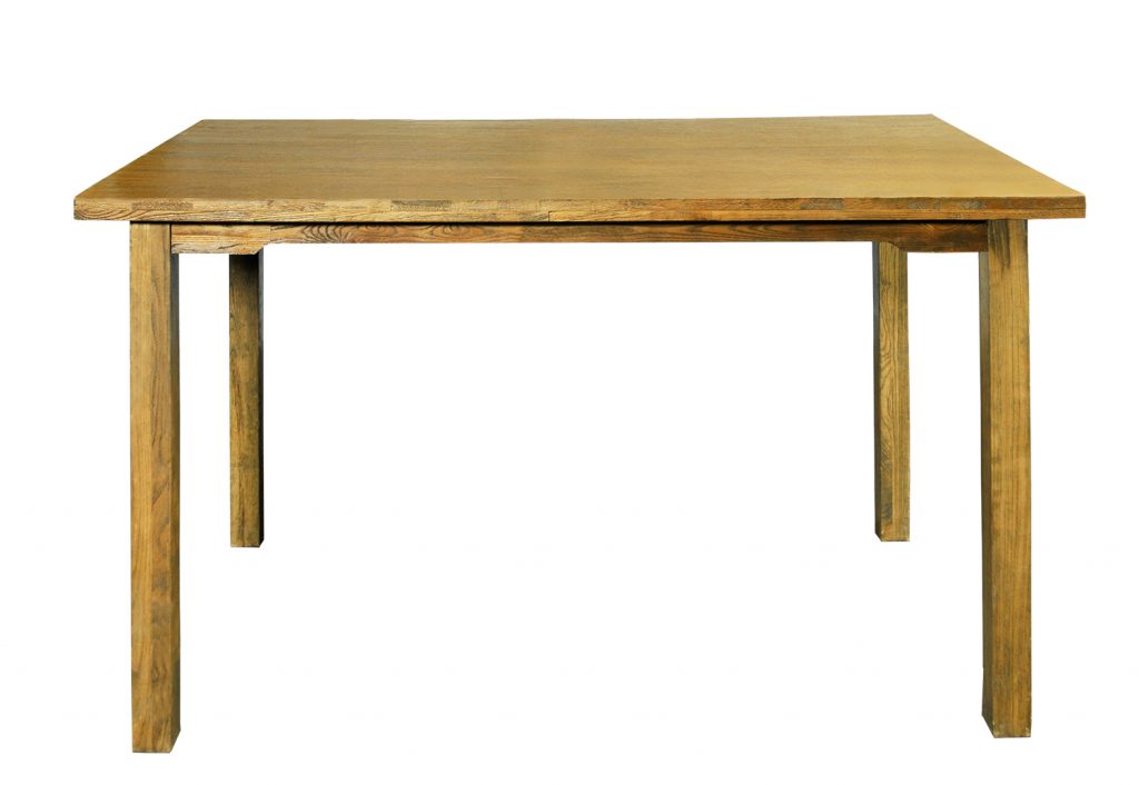 Gunmetal Highboy Table - Hall's Rental