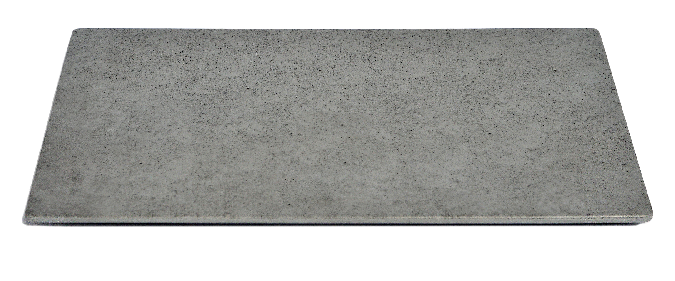 Concrete Gray Melamine Platter - Hall's Rental
