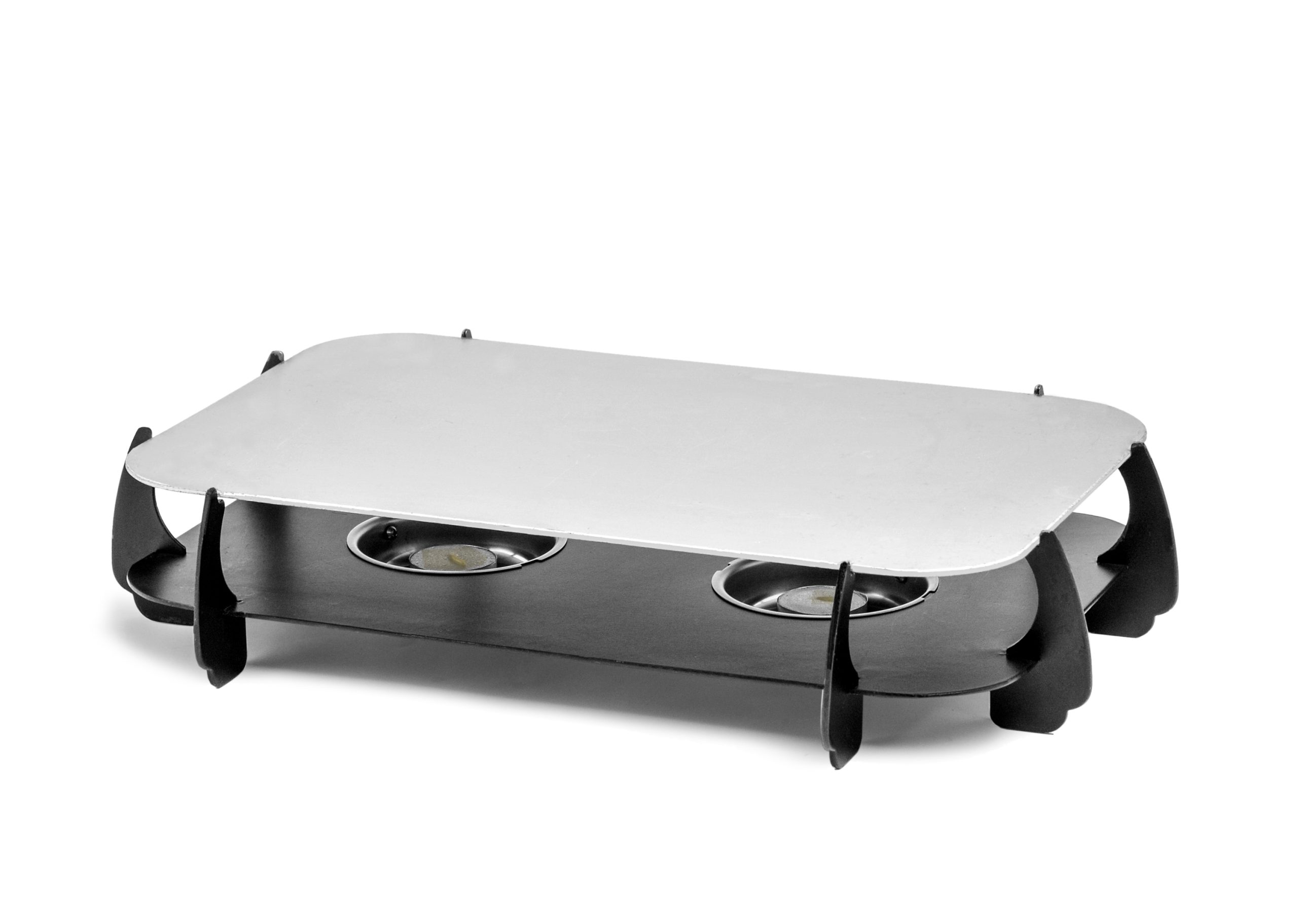Heating Tray, Aluminum with Warming Candles - Hall's Rental