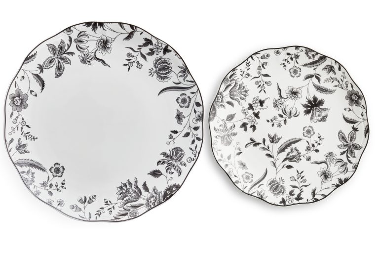 Linen Coupe Plate - Hall's Rental